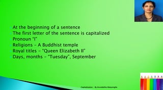 Punctuation Rule - Capitalization | PDF