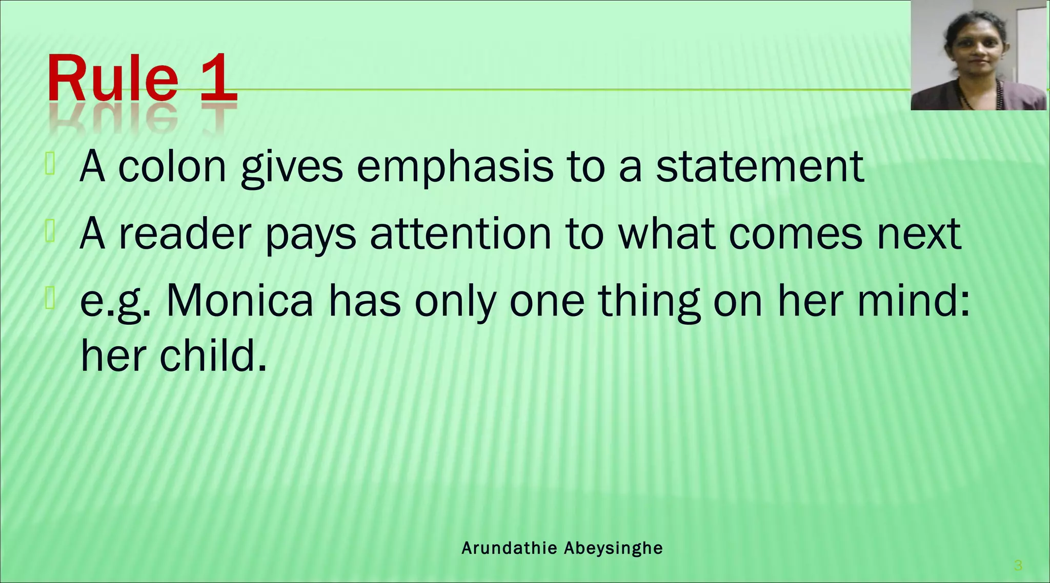 Punctuation colon | PPT