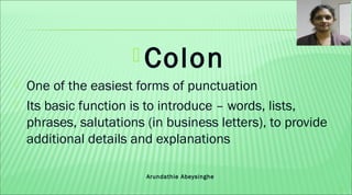 Colon Grammar
