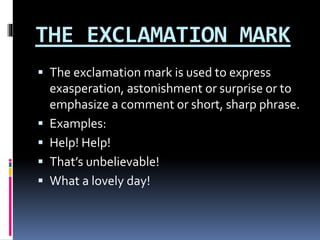 Punctuation | PPT