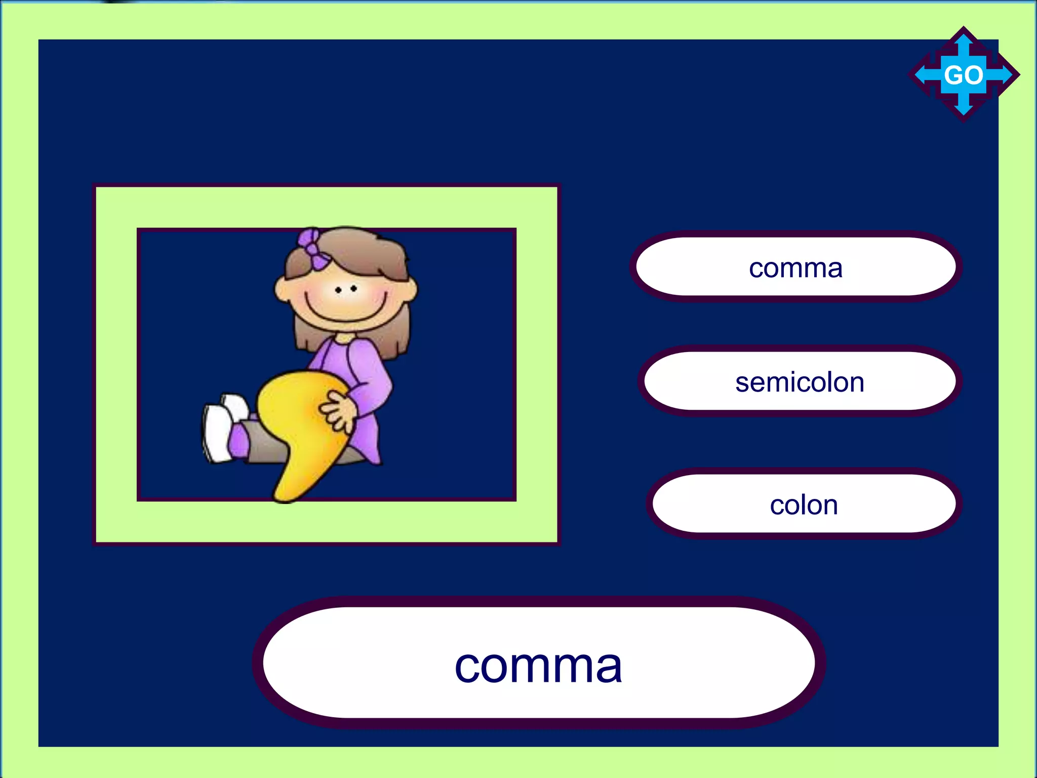Punctuation marks-games | PPT