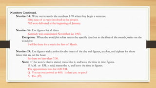 Punctuation in Numbers | PPT
