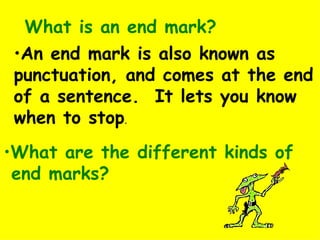 punctuation tips | PPT