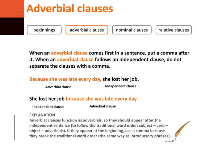 Punctuation_adverbial_nominal_relative_clauses_introductions.ppt