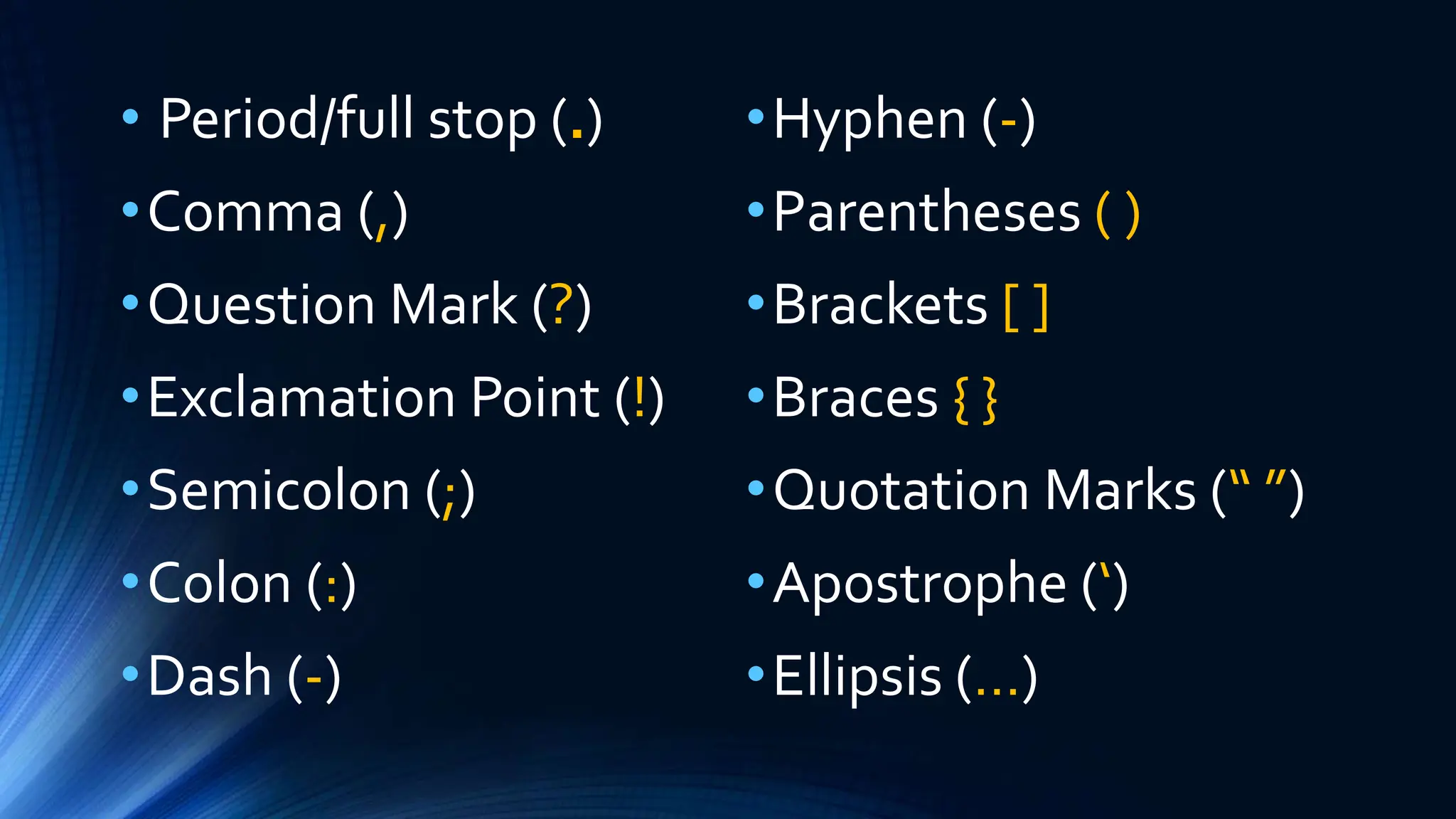 PUNCTUATION AND CAPITALIZATION LESSON.pptx