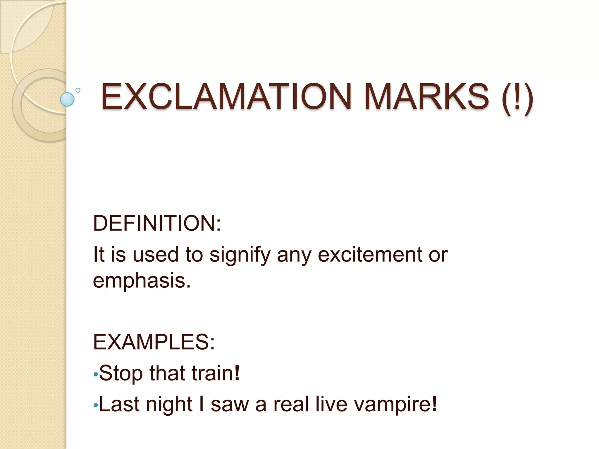 Punctuation And Its Usage | PPTX