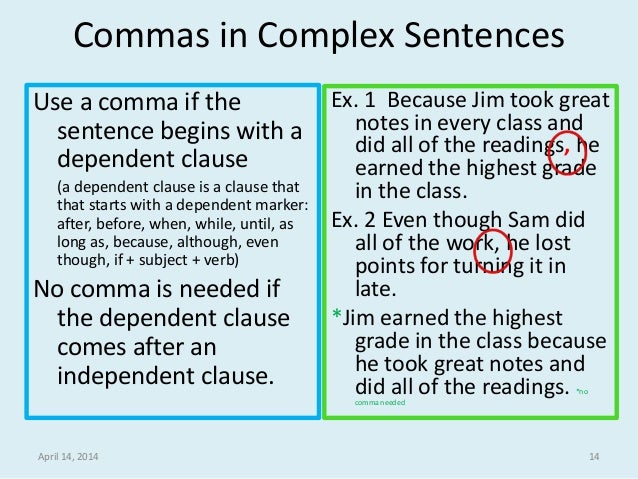 Punctuation and Mechanics