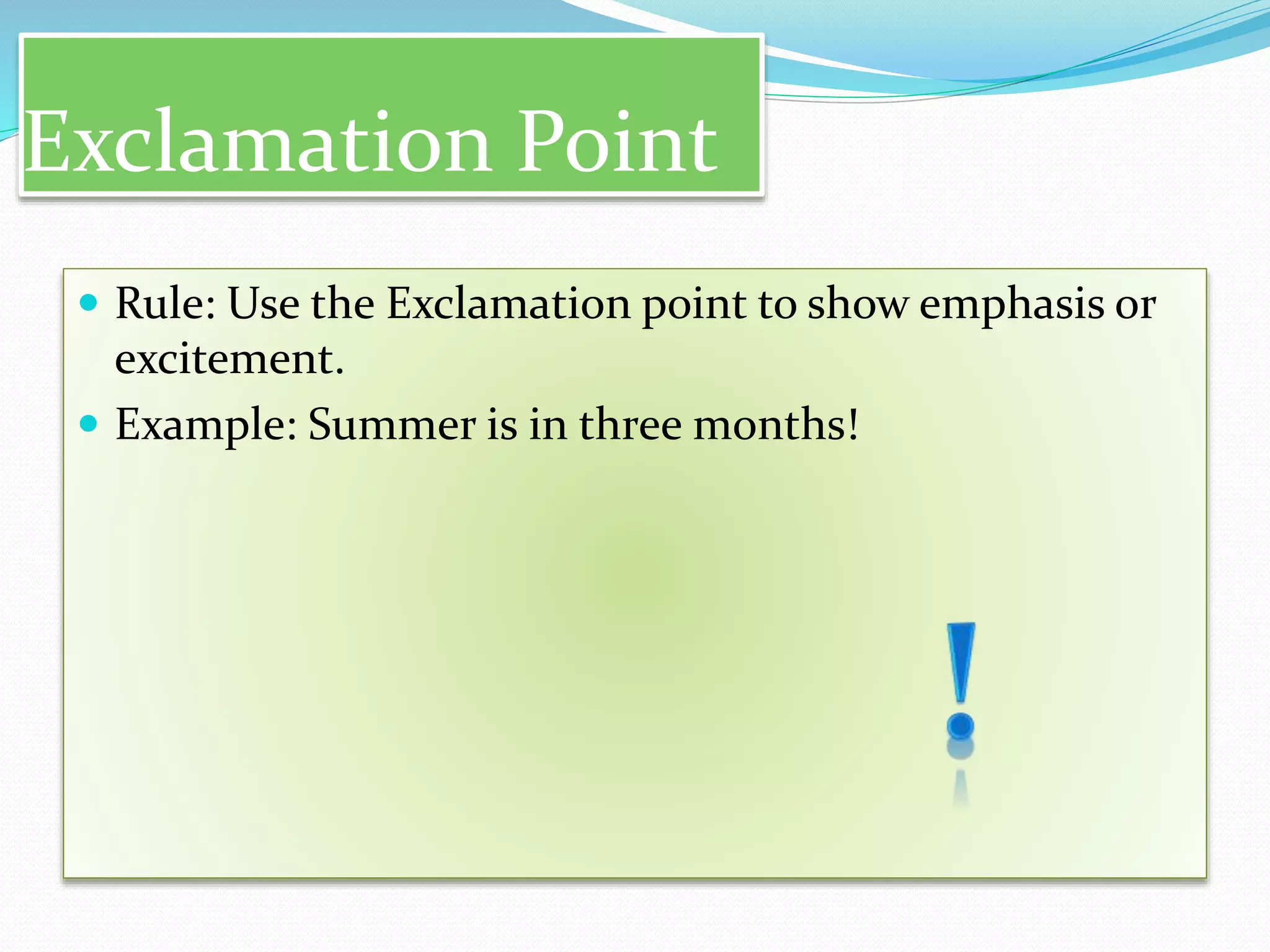 Punctuation at power point | PPTX | Desserts and Baking | Food & Drink