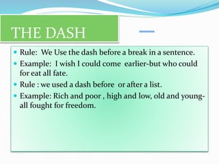 Punctuation at power point | PPTX | Desserts and Baking | Food & Drink