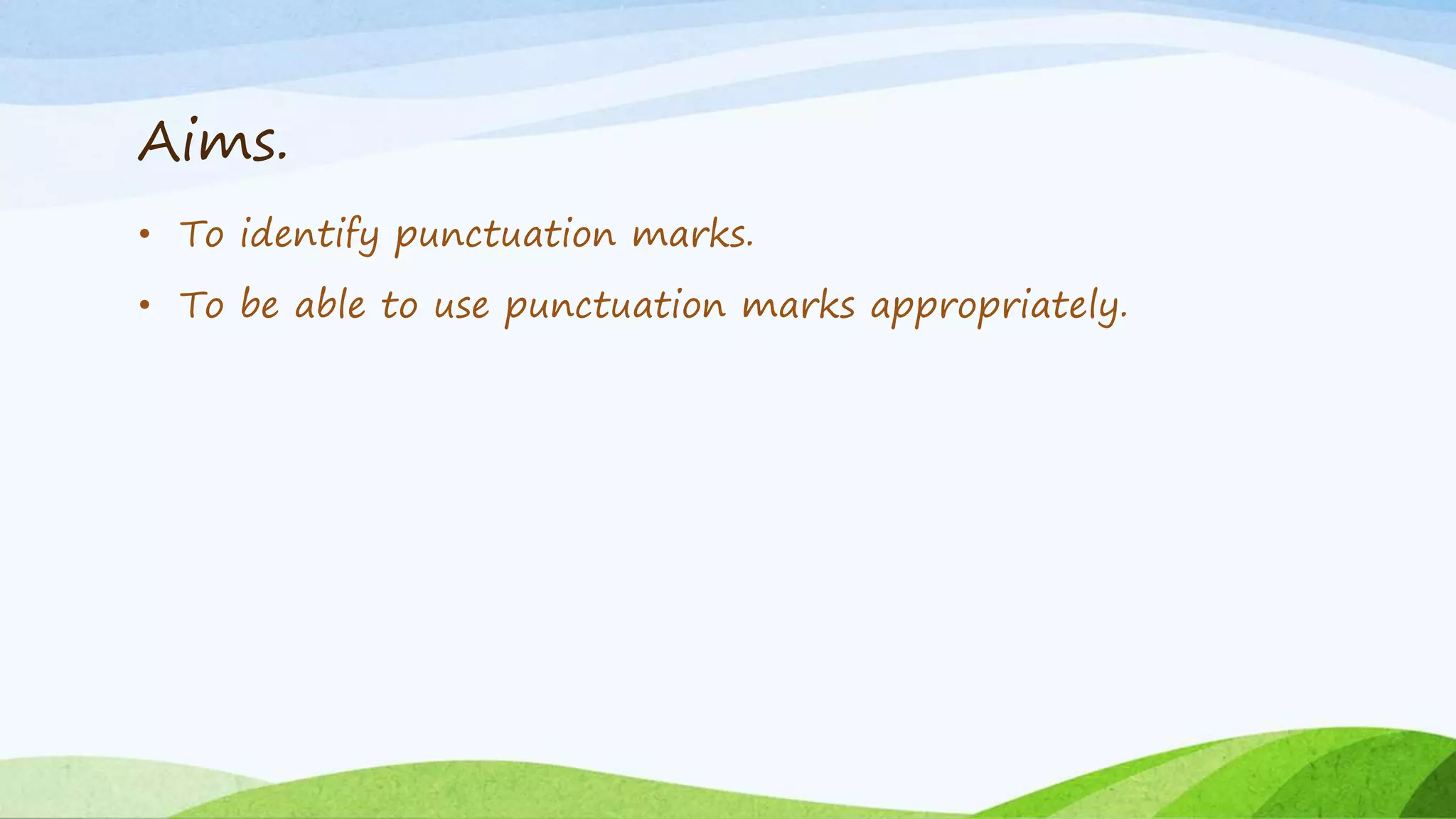 Kung Fu Punctuation [autosaved] | PPTX