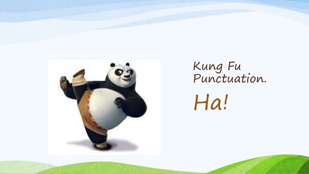 Kung Fu Punctuation [autosaved] | PPTX | Martial Arts | Sports