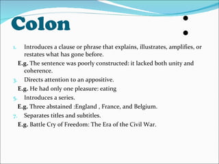Punctuation | PPT