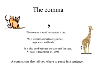 Punctuation (end marks) | PPT