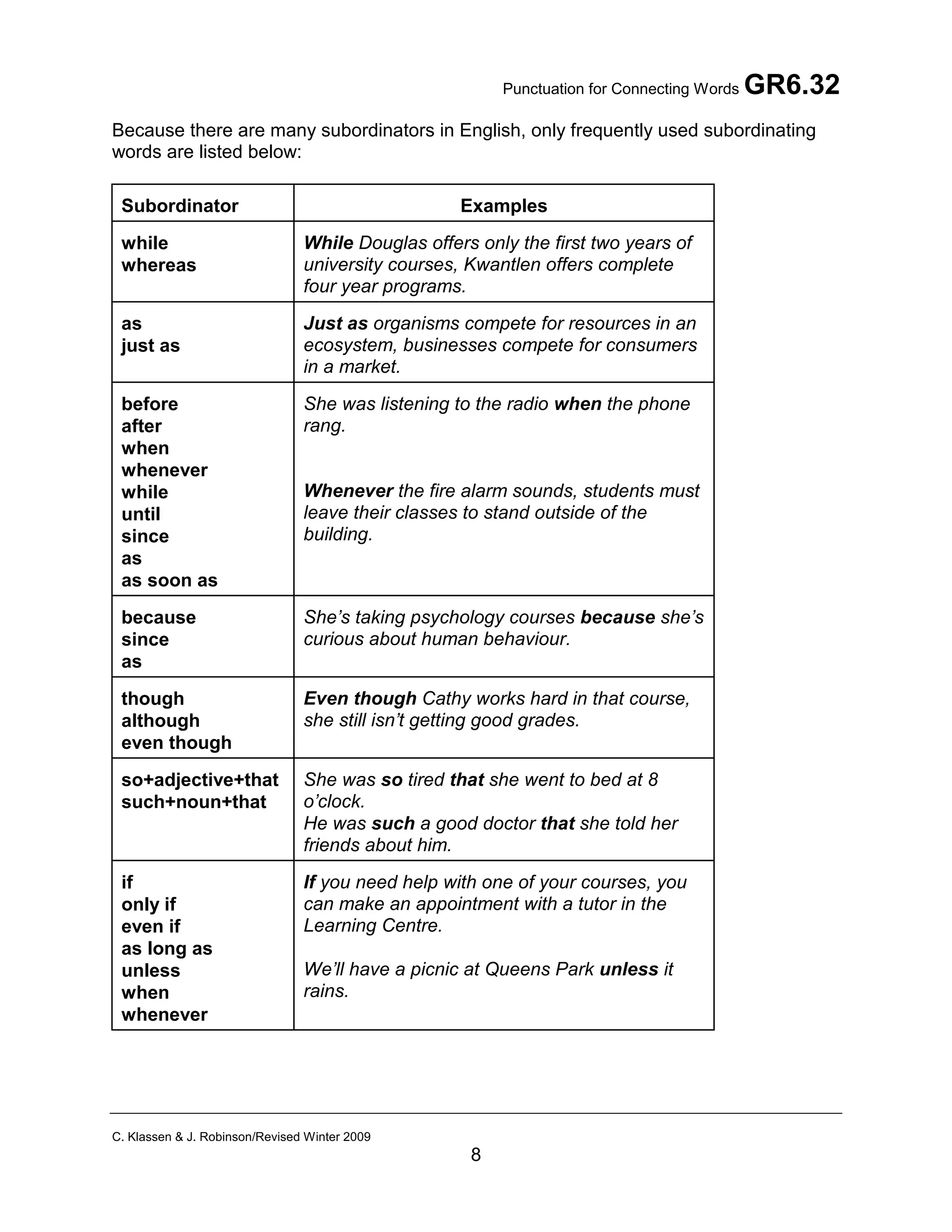 Punctuation for connecting words | PDF