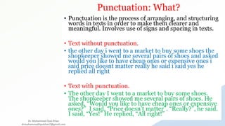 Punctuation in English: an introduction | PPT