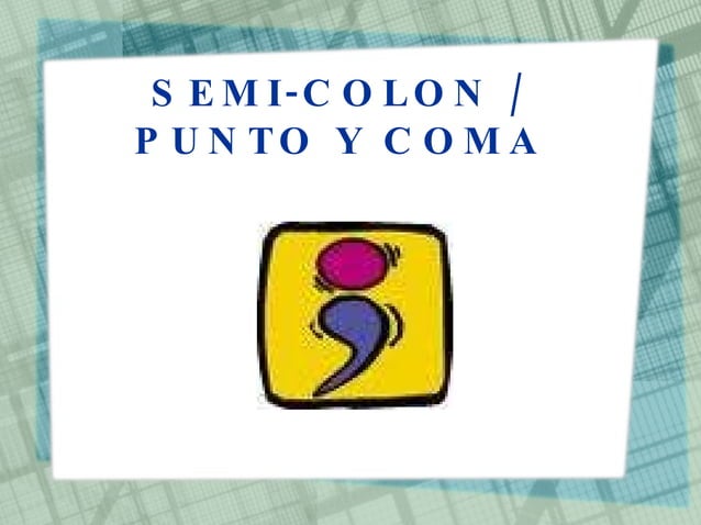 Punctuation in English and Spanish | PPT