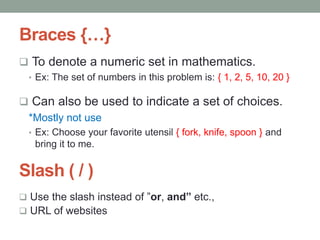 Punctuation in writing | PDF