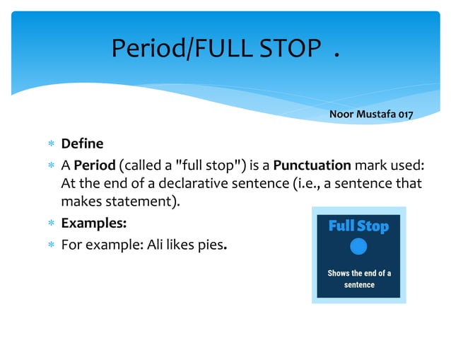 Punctuation its types with Uses | PPTX | Programming Languages | Computing