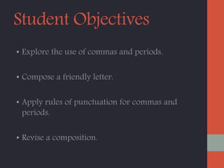 Punctuation lesson plan recesso | PPT