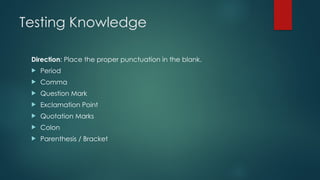 Punctuation marks-1.pptx English Lesson for teachers | PPTX