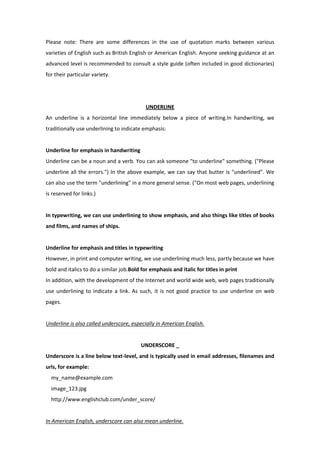 Punctuation marks | DOCX