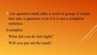 Punctuation marks | PPT