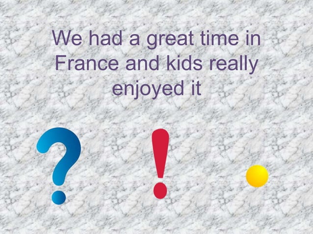 Punctuation marks ppt | PPT