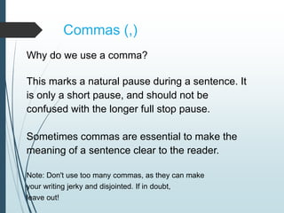 Punctuation | PPTX