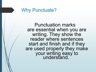 Punctuation | PPTX
