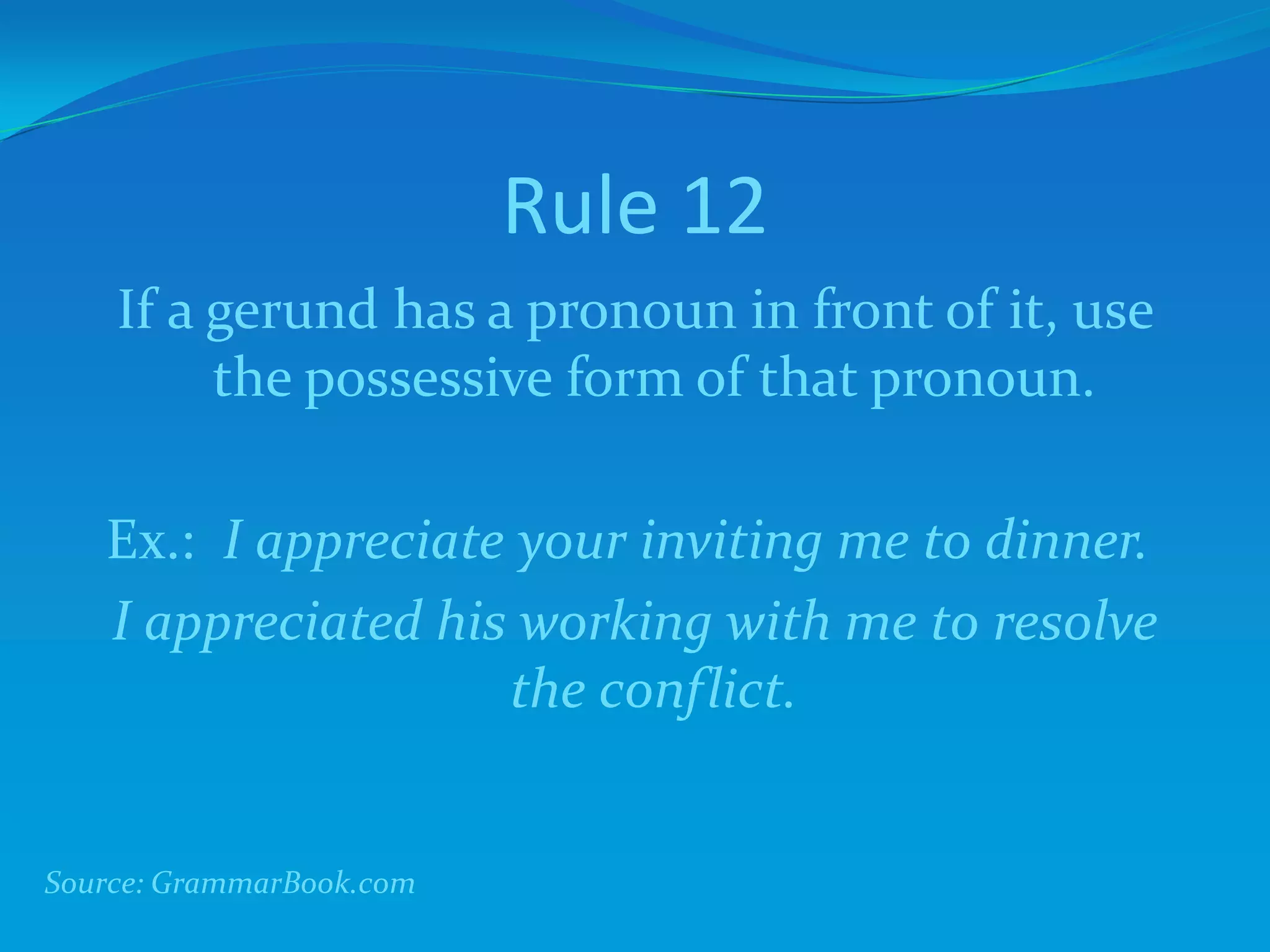 Punctuation on parade | PPTX