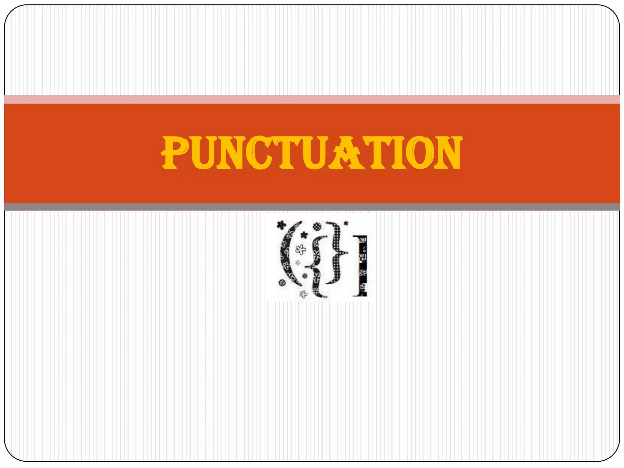 Punctuation part 2 | PPT