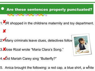 Punctuation Pointers | PPT