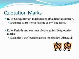 Punctuation Powerpoint | PPTX
