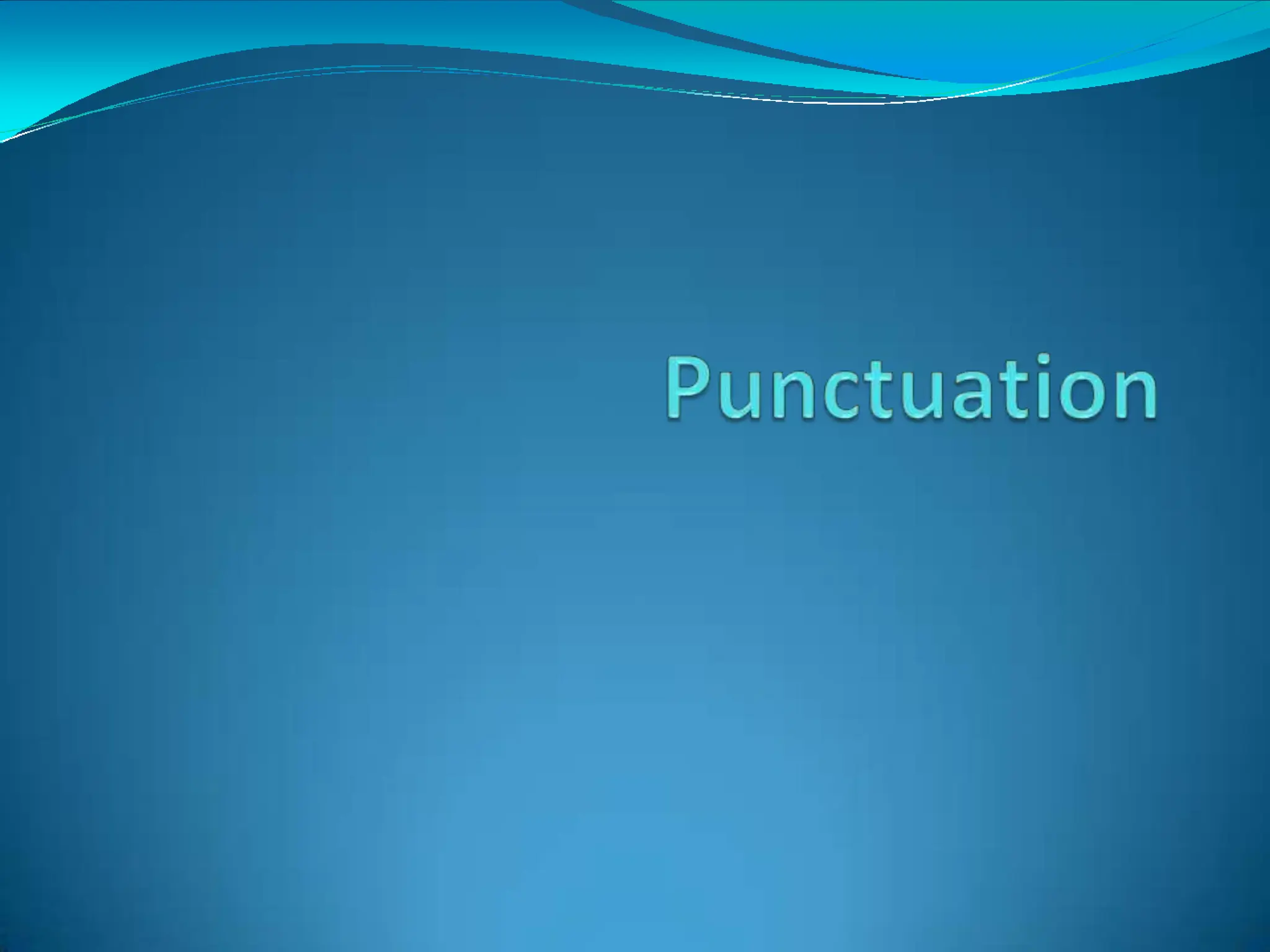 punctuation ppt-converted.pdf grammar english | PDF