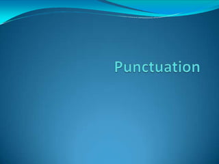 punctuation ppt-converted.pdf grammar english | PPT