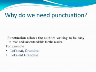 punctuation ppt-converted.pdf grammar english | PPT