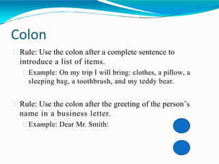 punctuation ppt-converted.pdf grammar english | PPT