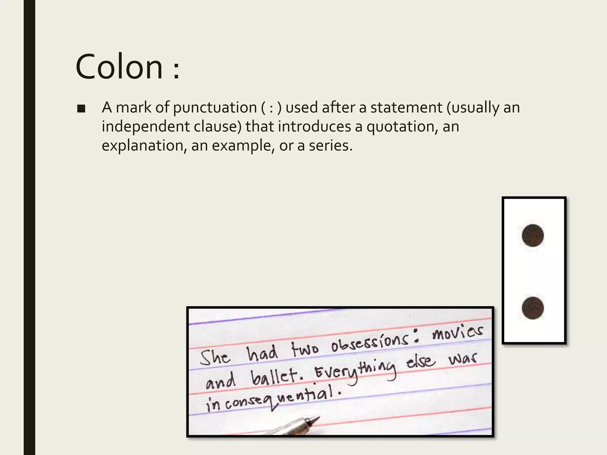 Punctuation Marks in English Grammar | PPTX