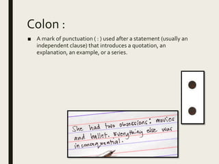 Punctuation Marks in English Grammar | PPTX
