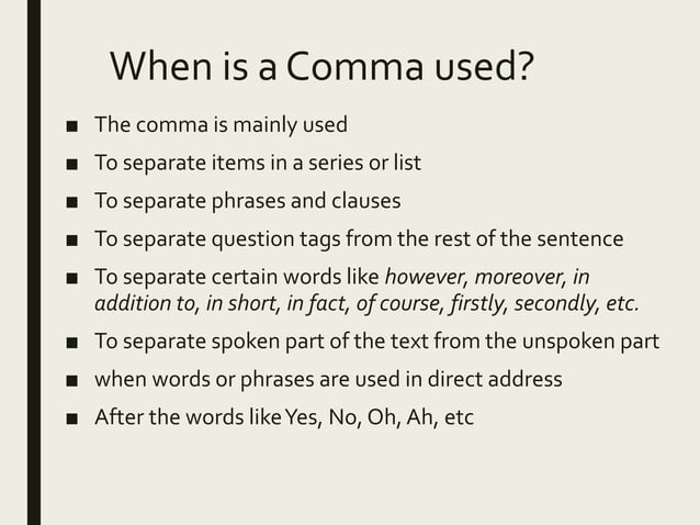 Punctuation Marks in English Grammar | PPTX | Internet for Beginners ...