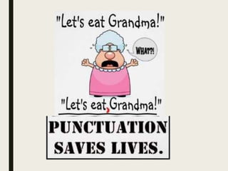 Punctuation Saves Lives Examples