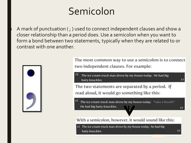 Punctuation Marks in English Grammar | PPT