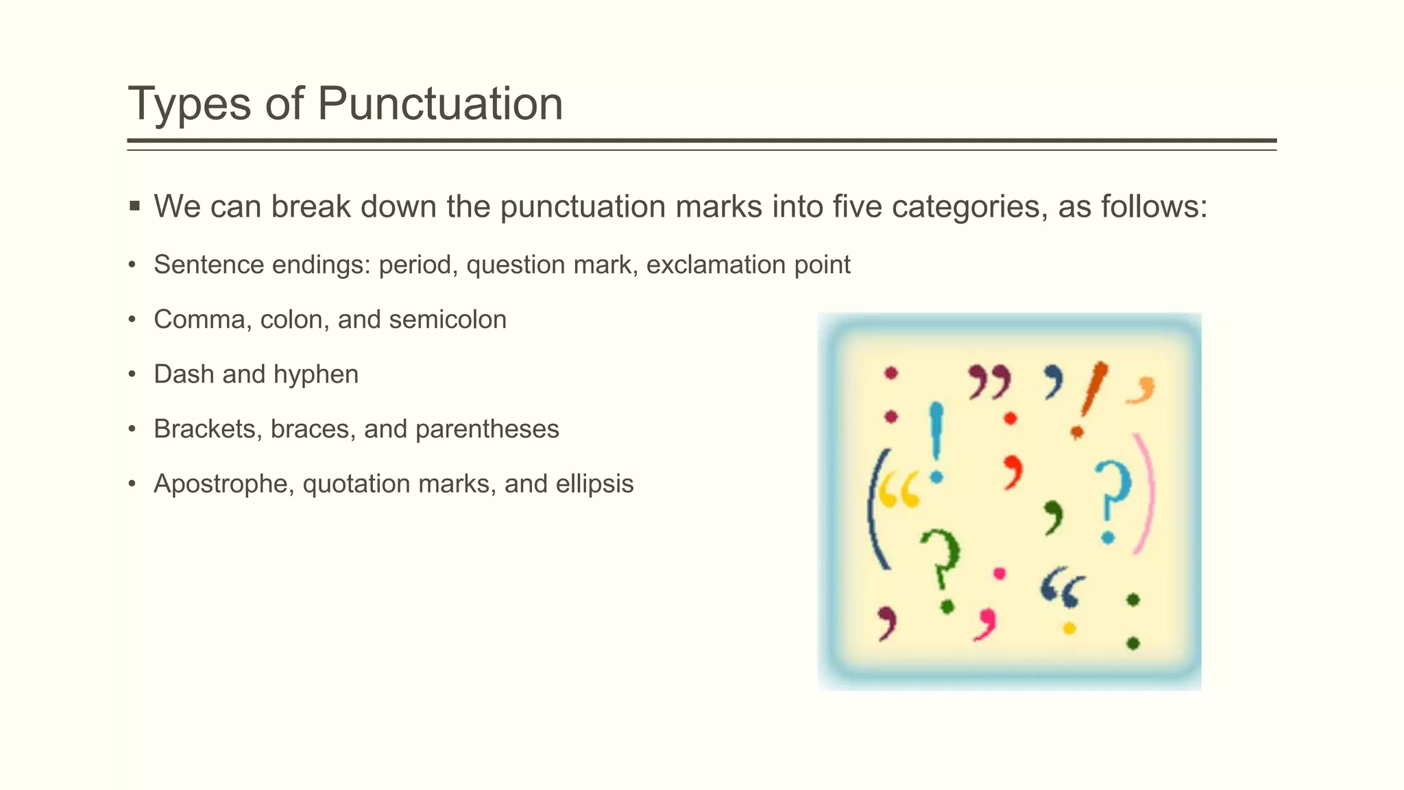 PUNCTUATION presentation.pptx