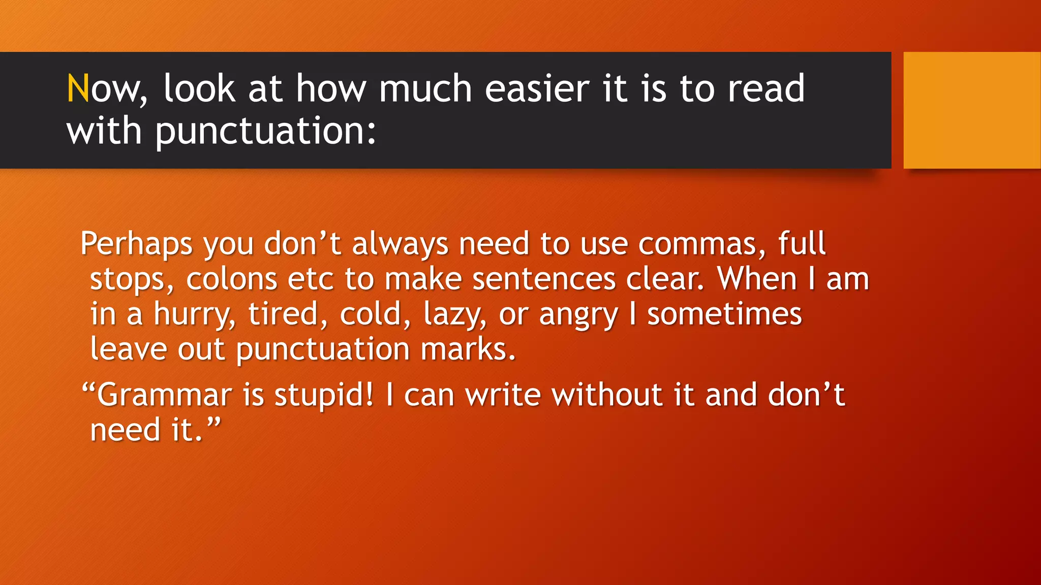 Punctuation Presentation PPT.pptx