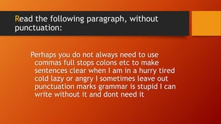 Punctuation Presentation PPT.pptx