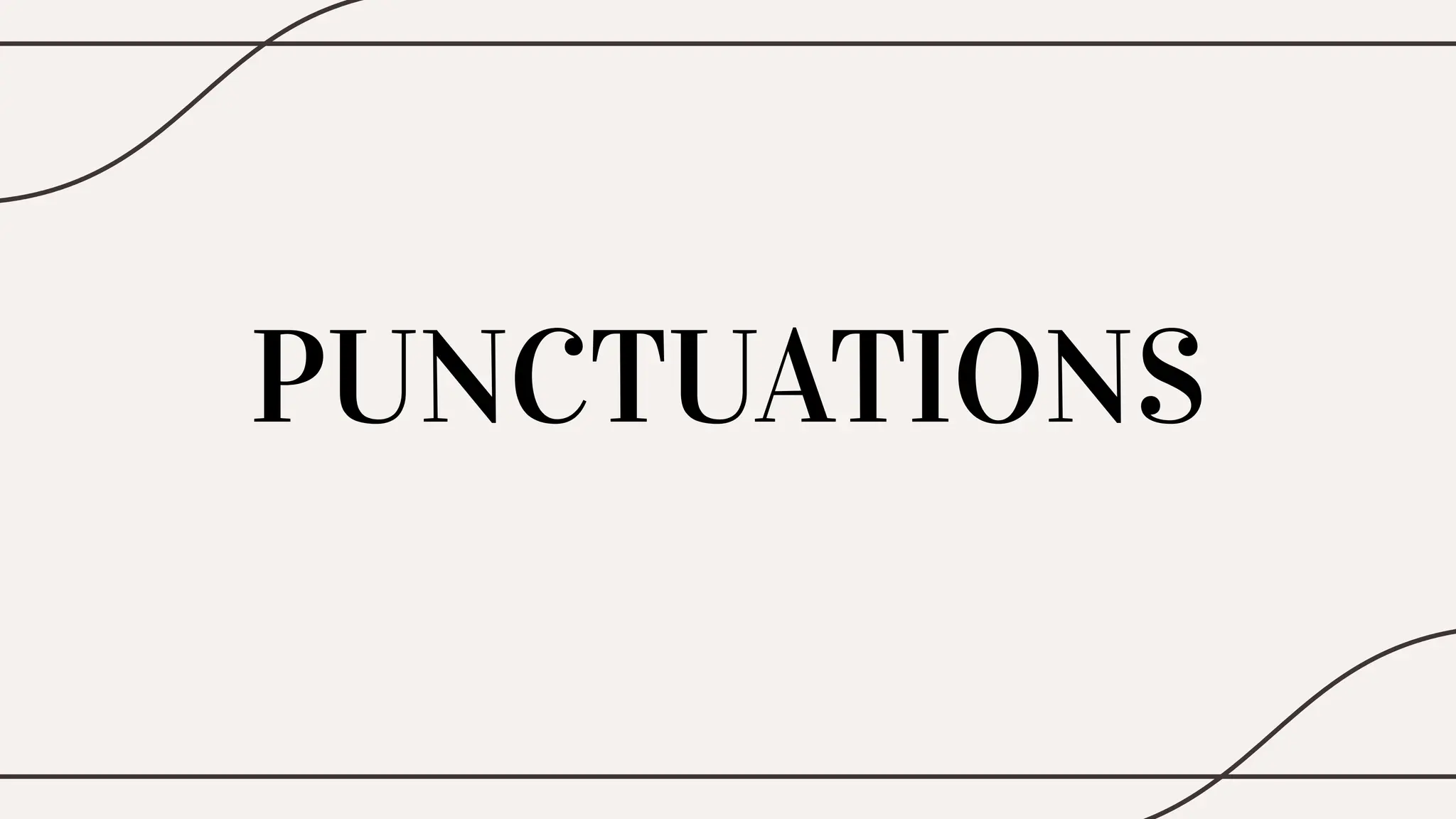 PUNCTUATIONS: Types and Ways to Use Them | PDF