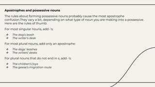 PUNCTUATIONS: Types and Ways to Use Them | PDF