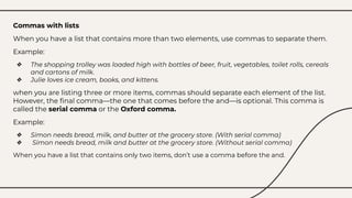 PUNCTUATIONS: Types and Ways to Use Them | PDF