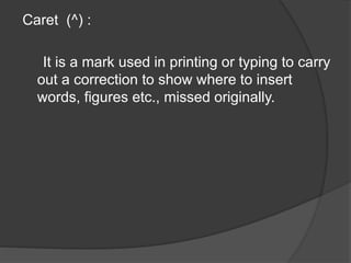 Punctuations and their use | PPTX