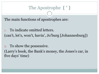 Let's Eat Grandpa: Punctuation for English 102 | PDF